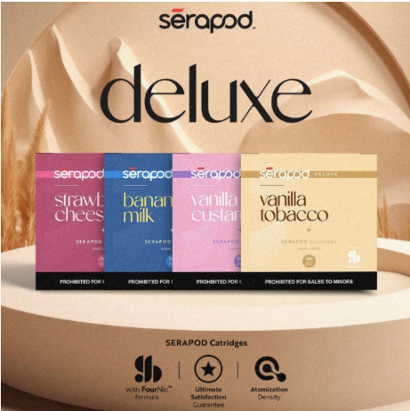 SERAPOD PREFILLED CARTRIDGE - Vape Shop 2u