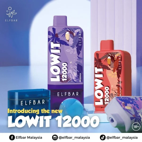 [Disposable] ELFBAR LOWIT 12000 Puffs - Vape Shop 2u