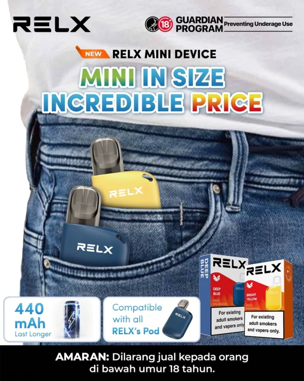 RELX MINI DEVICE - Vape Shop 2u