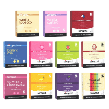 SERAPOD PREFILLED CARTRIDGE - Vape Shop 2u