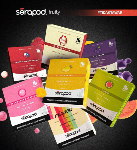 SERAPOD PREFILLED CARTRIDGE - Vape Shop 2u