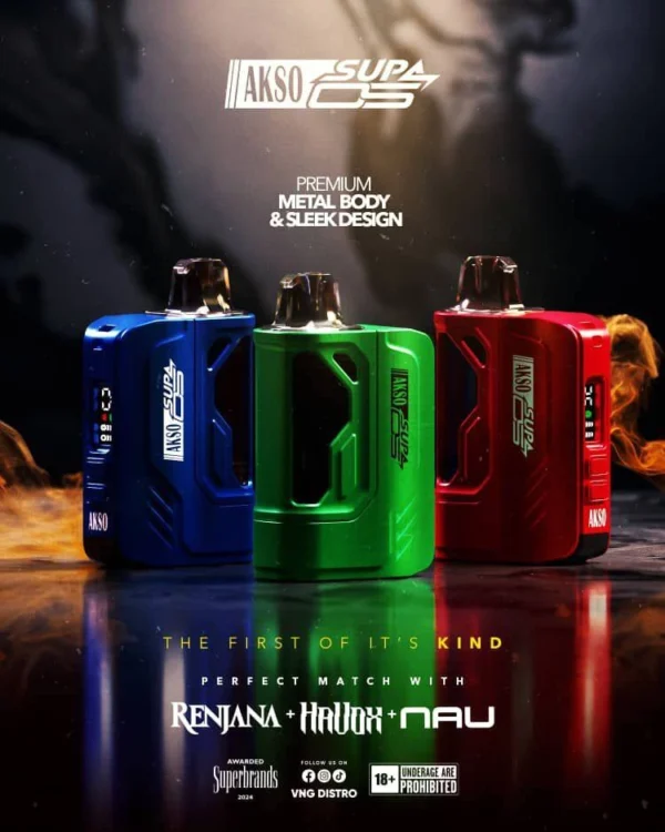AKSO Supa OS - OPEN POD Refill - Vape Shop 2u