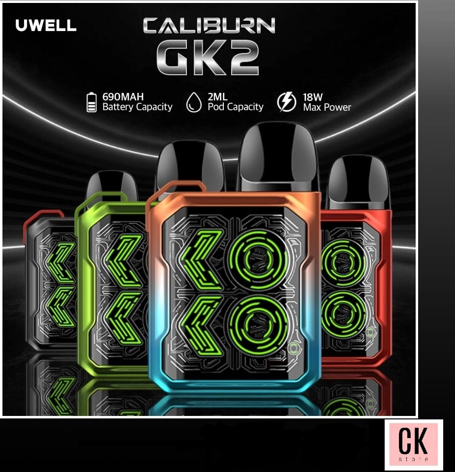 Uwell Caliburn GK2 Pod Kit - Vape Shop 2u